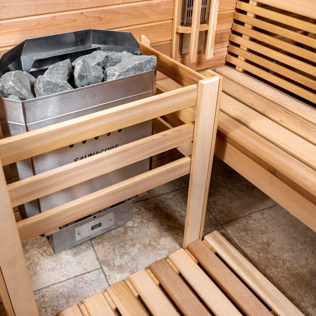 Dual Sauna | Traditional & Infrared Hybrid Saunas - Sauncacore
